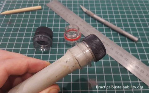 'Bottle top' your pipes! Sustainable pipe caps. - Practical Sustainability