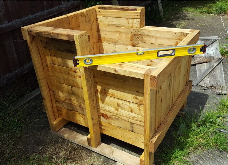 pallet tank leveled - Practical Sustainability